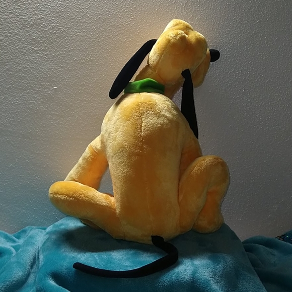 Disney | Toys | Disney Pluto Plush Medium | Poshmark